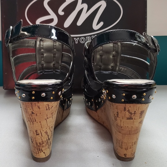 SM New York | Shoes | Sm New York Black Platform Sandals | Poshmark